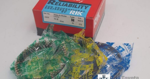 Piston rings 5MGE, 7MGE, set of 6